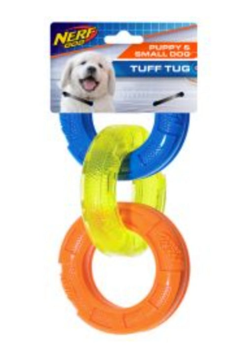 Nerf Dog TPR 3 Ring Tug – The Natural Vet