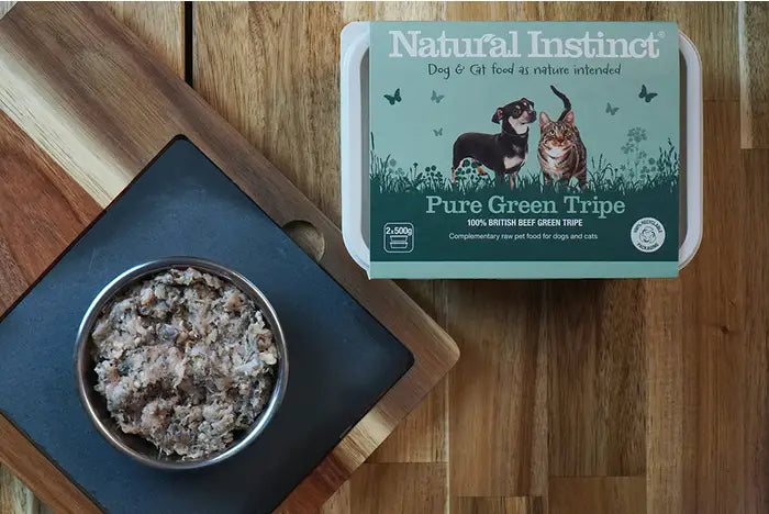 Green tripe for dogs store